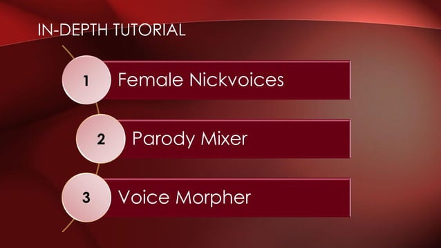 The best female voice changer software | PPT