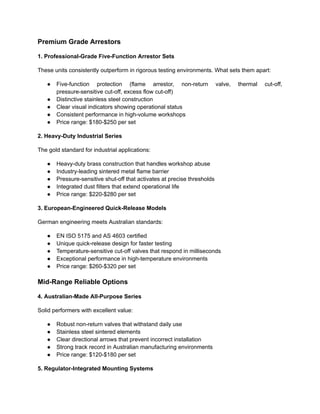 The Best Flashback Arrestors in Australia (And How to Test Them).pdf