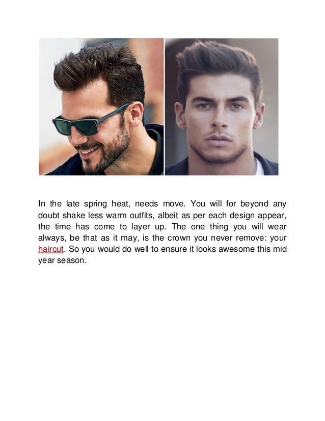 The Best Haircuts For Men 2017