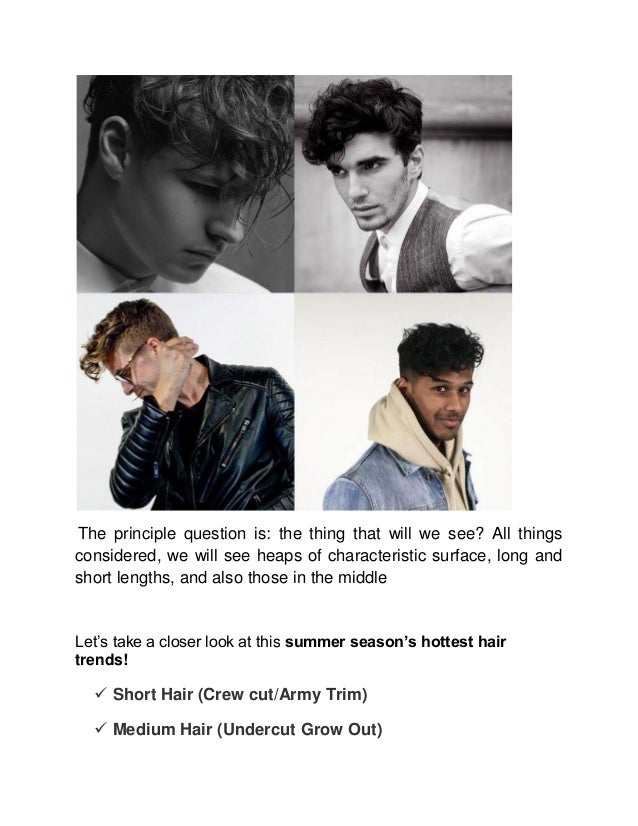 The Best Haircuts For Men 2017