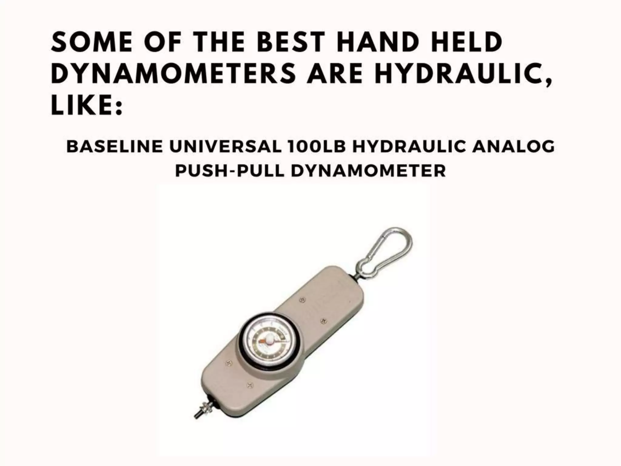 The Best Hand Held Dynamometer for Manual Muscle Testing | PPTX