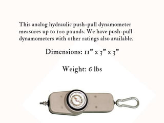 The Best Hand Held Dynamometer for Manual Muscle Testing | PPTX