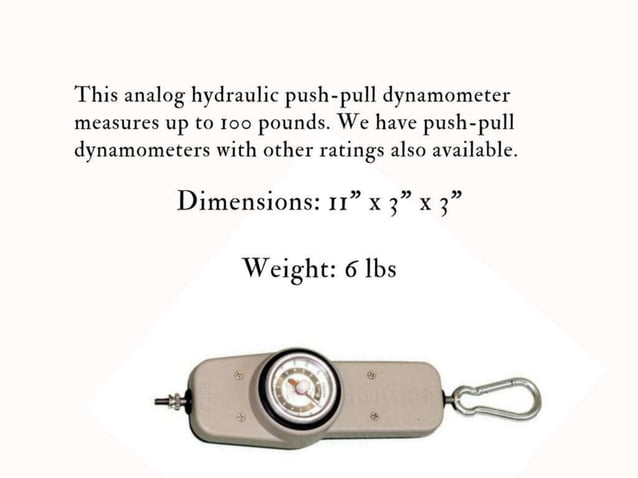 The Best Hand Held Dynamometer for Manual Muscle Testing | PPTX