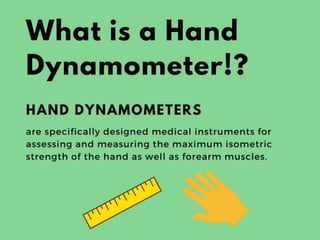 The Best Hand Held Dynamometer for Manual Muscle Testing | PPT