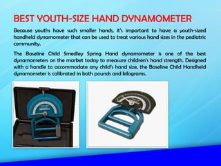The Best Handheld Dynamometers | PDF