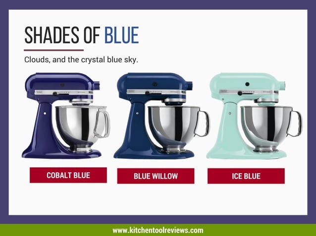 The Best Kitchen-aid Mixer Colors | PPT