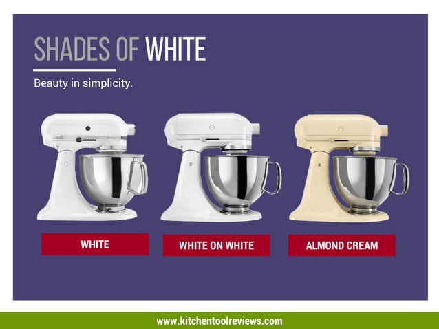The Best Kitchen-aid Mixer Colors | PPT