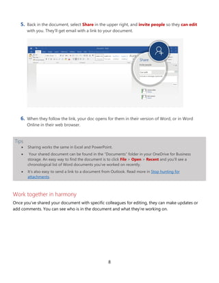 The Best Microsoft Office 365 Tips for Busy HR Professionals | PDF