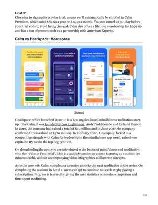 The Best Mindfulness Apps: Calm vs Headspace vs Waking Up vs Reflectly | PDF