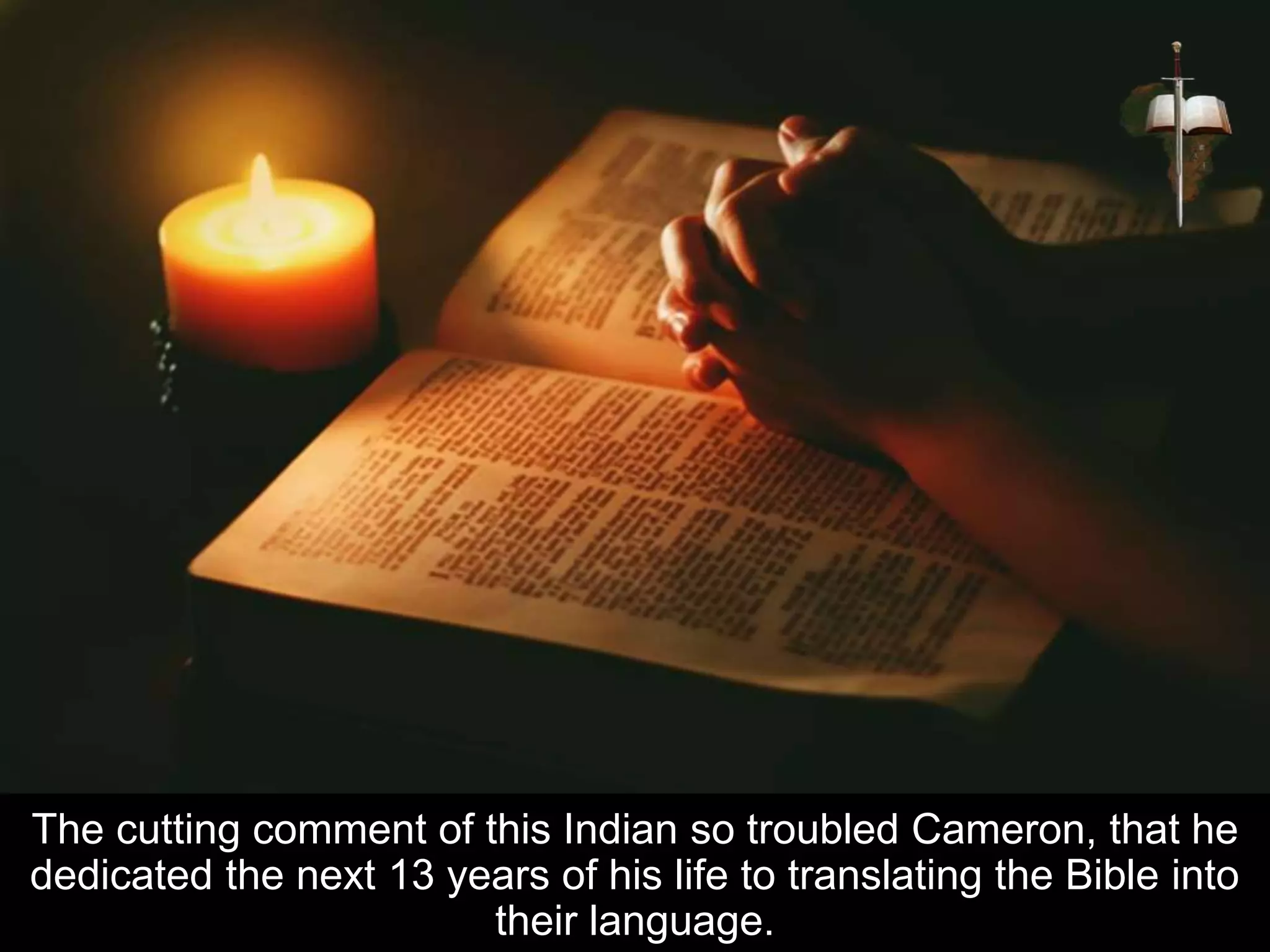 The Best Missionary is the Bible | PPTX