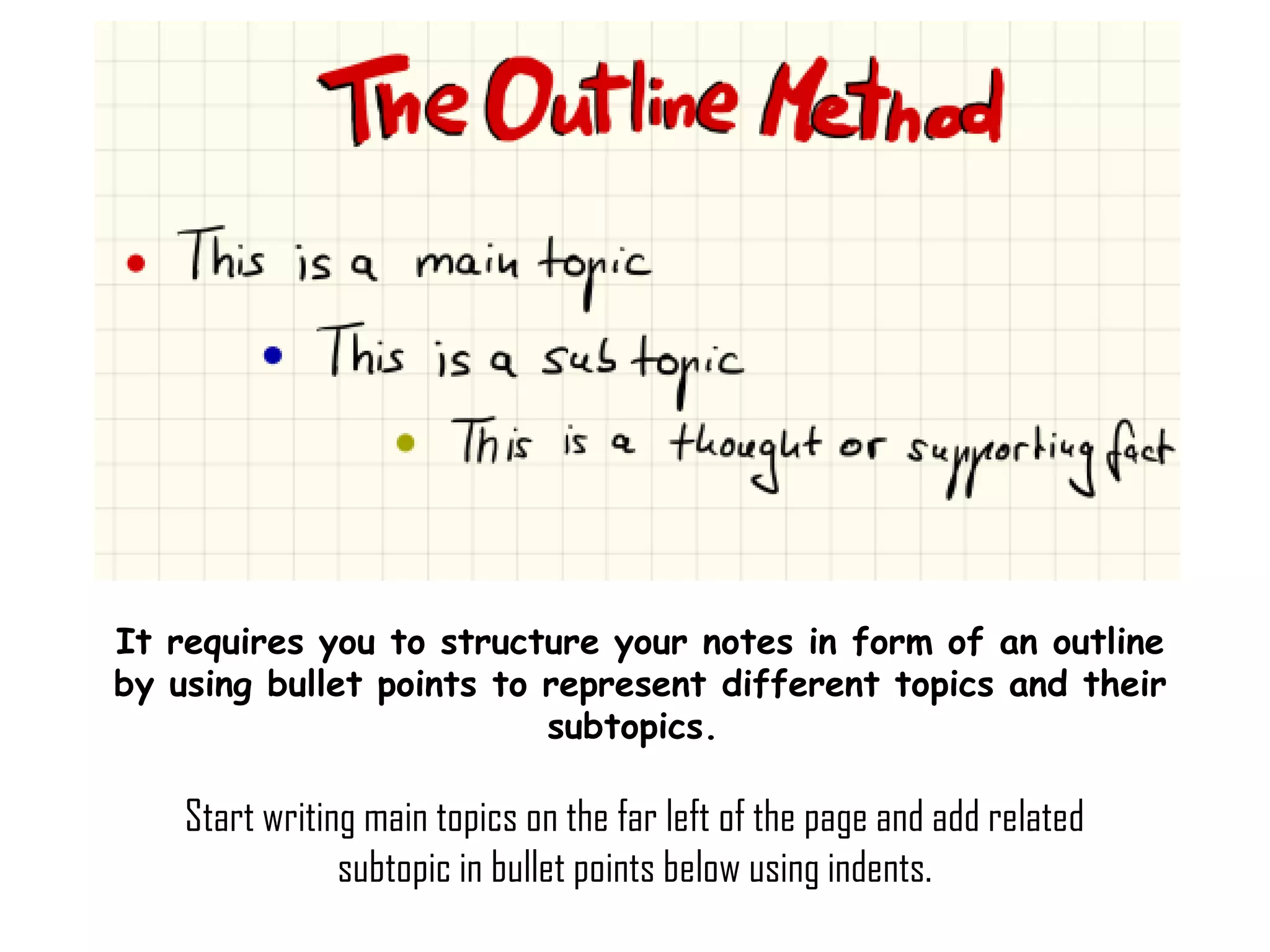The best note taking methods | PDF