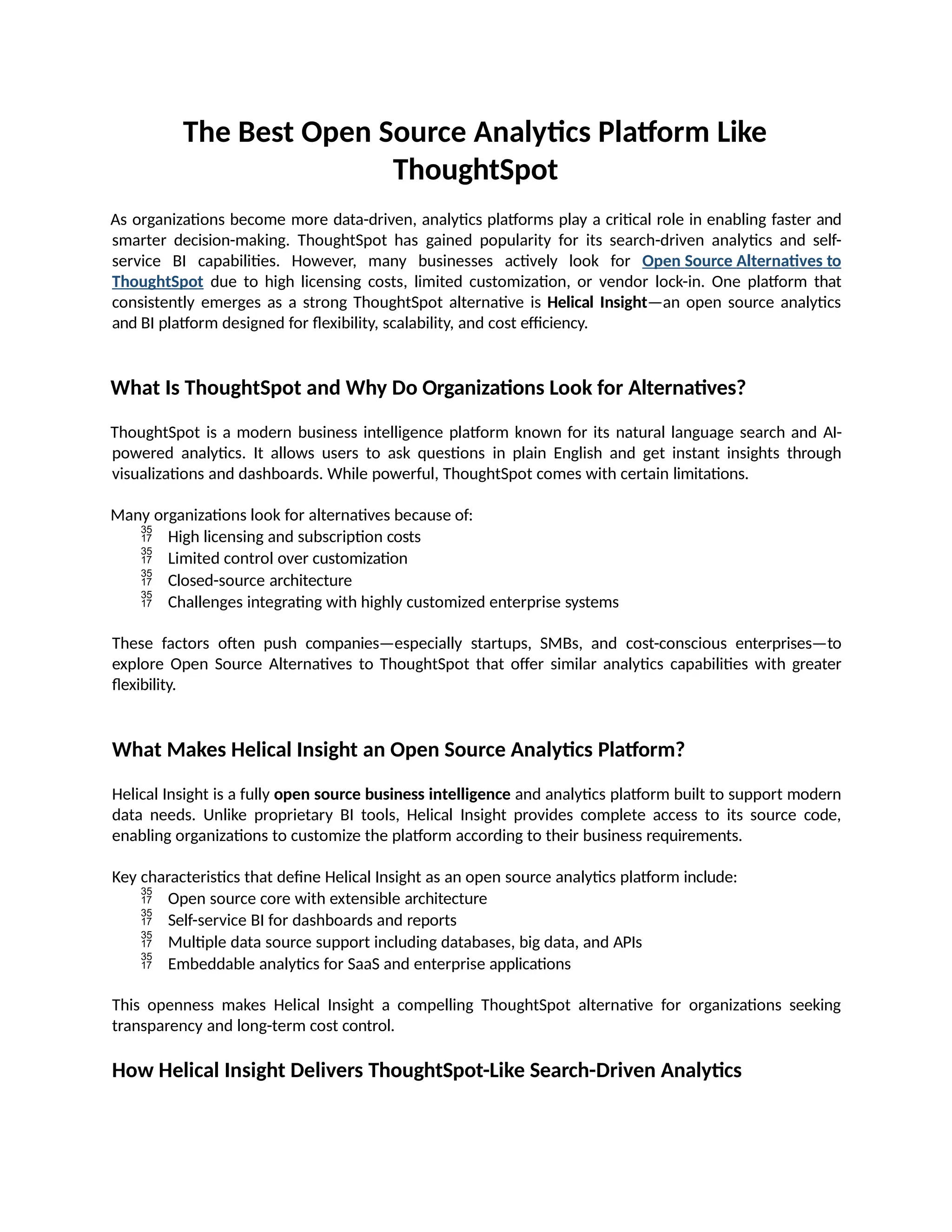 The Best Open Source Analytics Platform Like ThoughtSpot.pptx