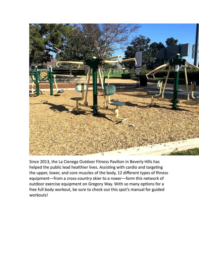 The best outdoor workout spots in los angeles | PDF