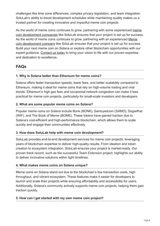 The Best Pick for Meme Coins.pdf overview | PDF