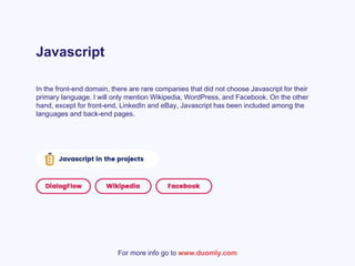 The best programming language for Artificial Intelligence and Machine ...