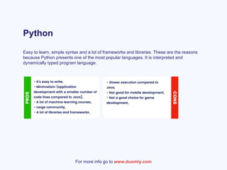 The best programming language for Artificial Intelligence and Machine ...