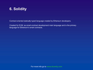 The best programming languages for blockchain | PPT