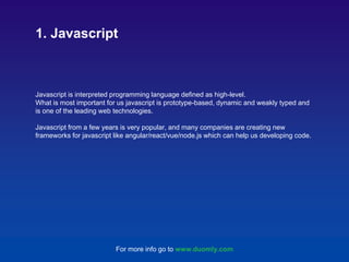 The best programming languages for blockchain | PPT