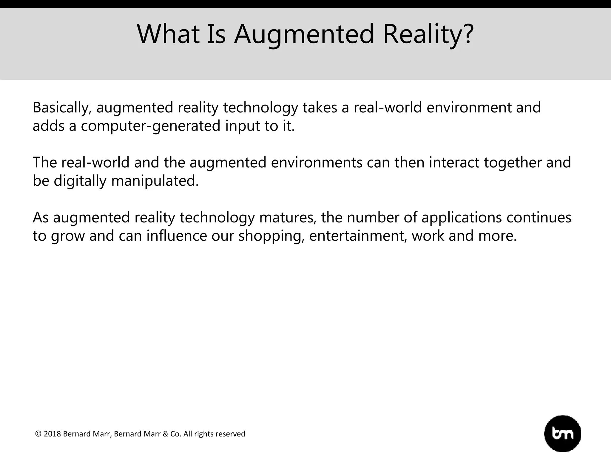 The 10+ Best Real-World Examples Of Augmented Reality | PPTX ...