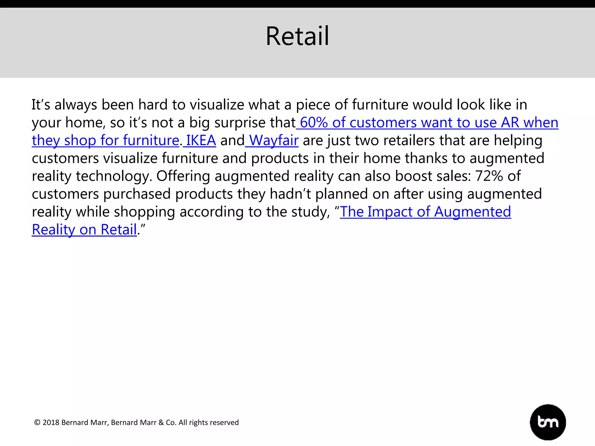 The 10+ Best Real-World Examples Of Augmented Reality | PPTX ...