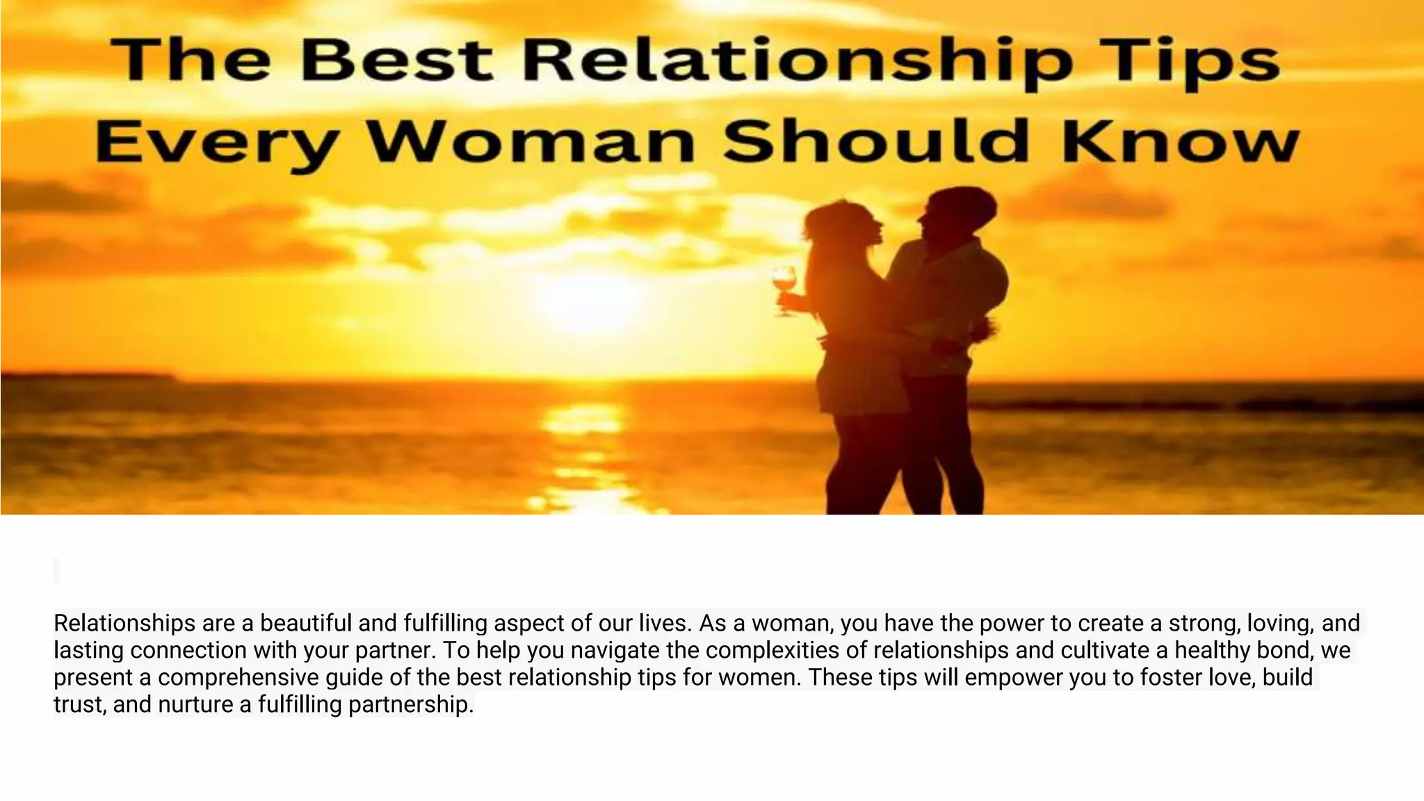 The Best Relationship Tips Every Woman Should Know (1).pptx