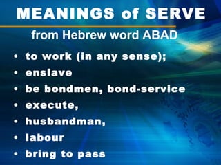 The Best Service! | PPT | Christianity | Religion & Spirituality