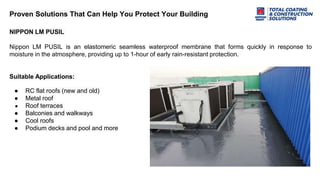 The Ultimate Guide to Waterproofing Solutions | PPTX