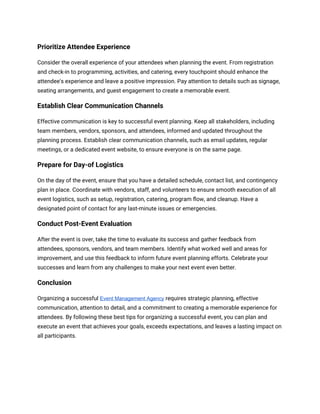 The Best Tips For Organizing a Successful Event.docx
