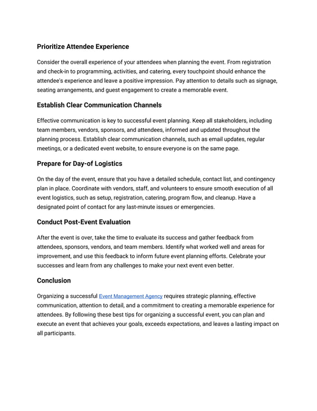 The Best Tips For Organizing a Successful Event.docx