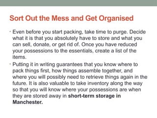 The Best Tips for Packing for Short-Term Storage in Manchester.pptx