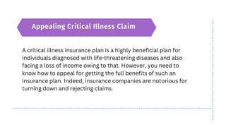 The Best Ways To Ensure Payment For A Critical Illness Claim.pptx