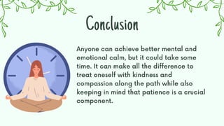 5 tips on How To Keep Your Mind At Peace | Solh Wellness | PDF
