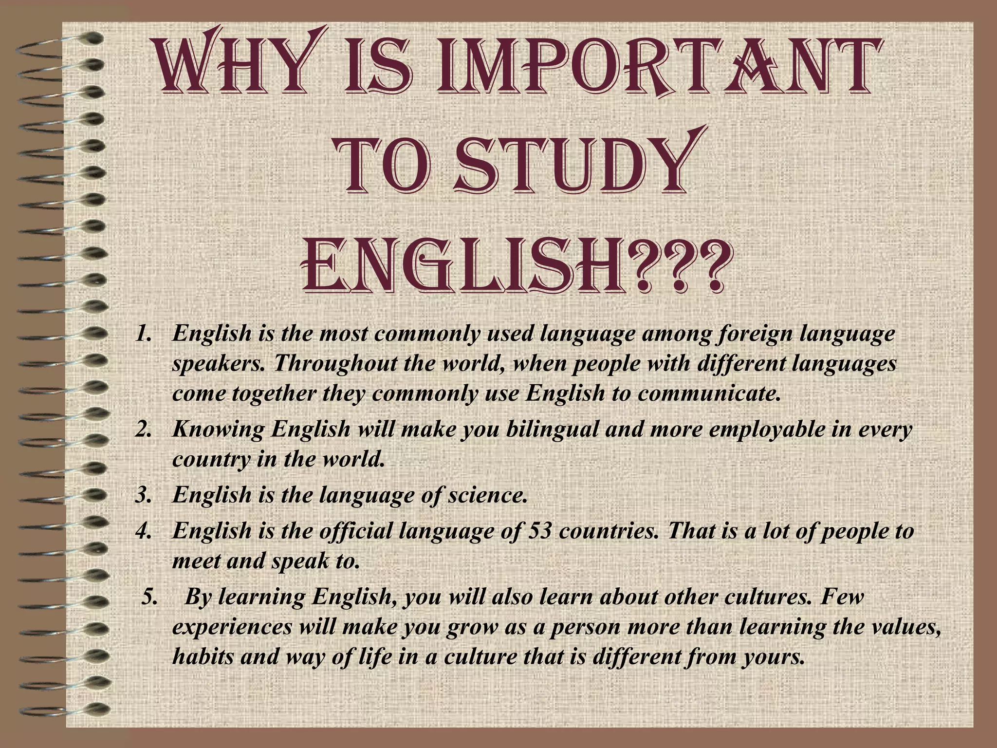 The best ways to study english | PDF