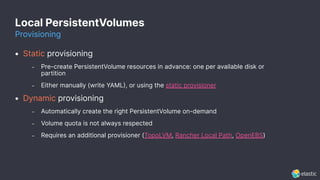 The best way to run Elastic on Kubernetes | PPT