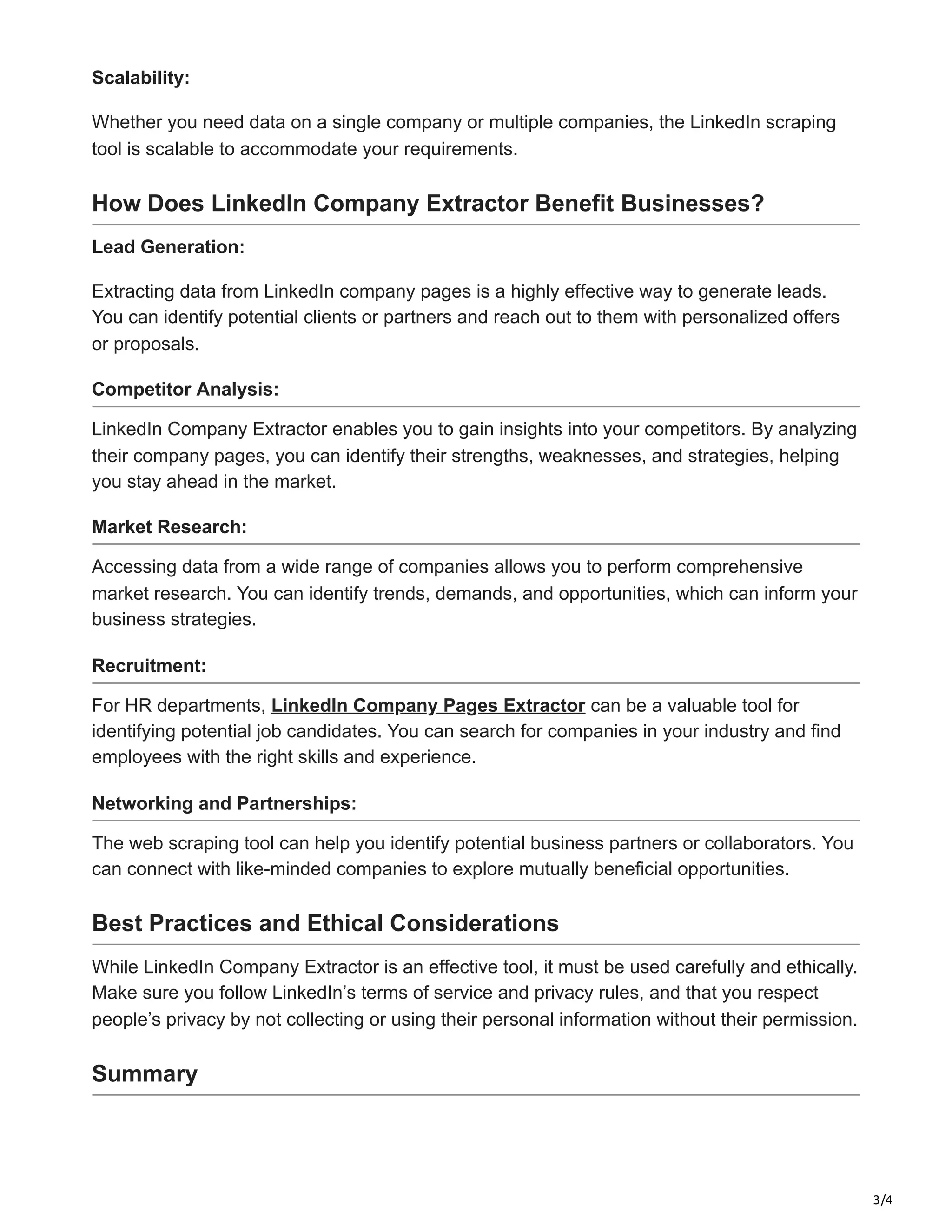 The Best Web Scraping Tool To Scrape Data From LinkedIn.pdf