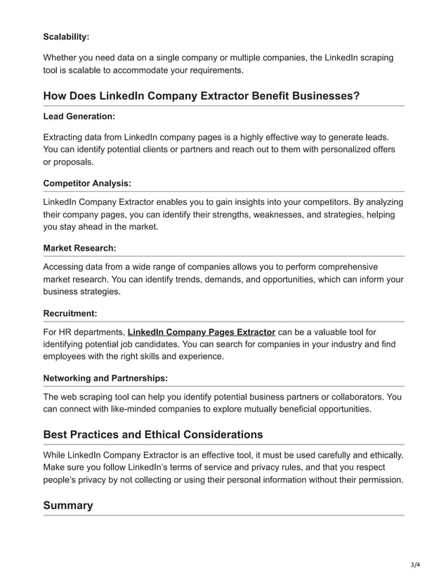 The Best Web Scraping Tool To Scrape Data From LinkedIn.pdf