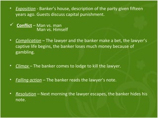 The bet - Anton Pavlovich Chekhov | PPT