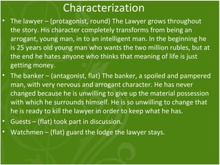 The bet - Anton Pavlovich Chekhov | PPT