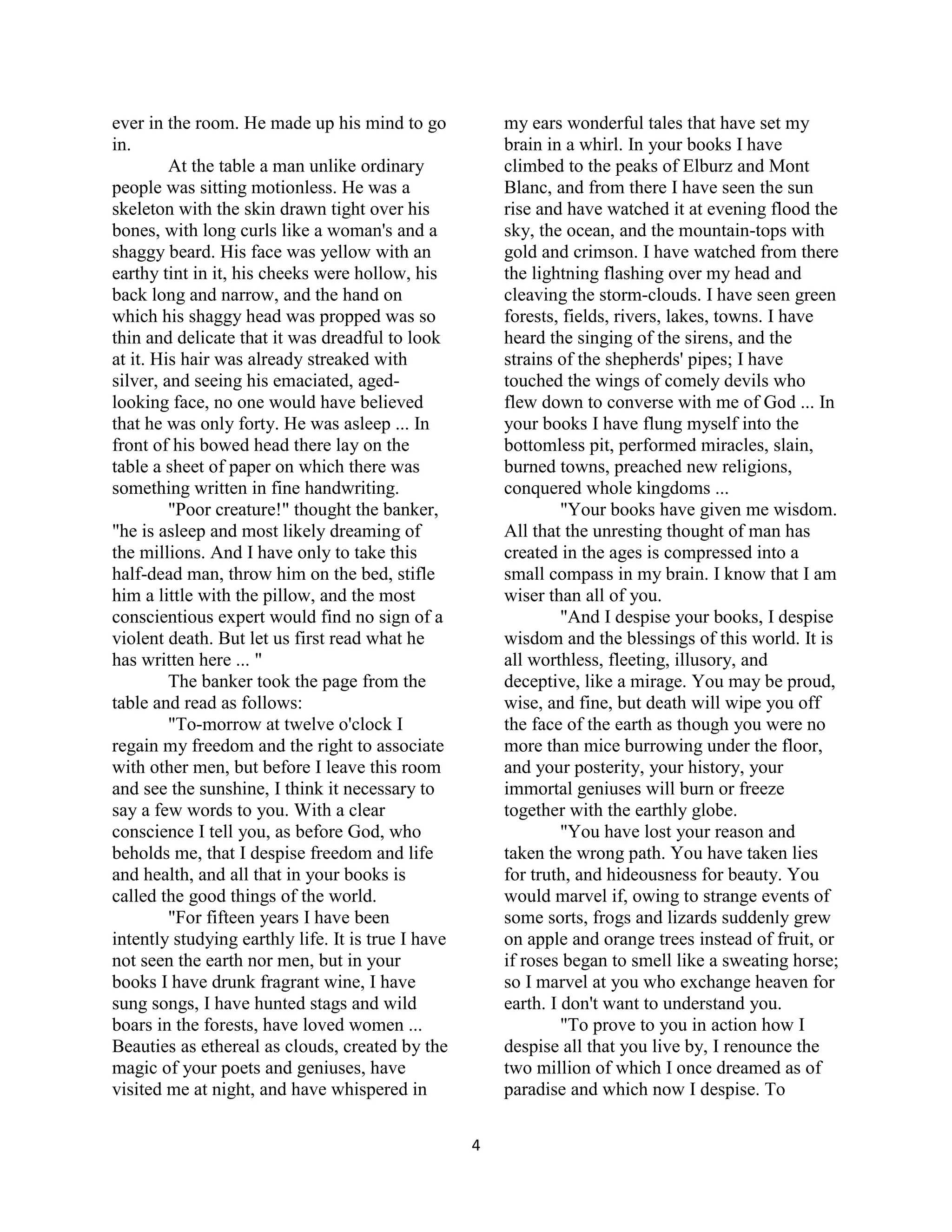 The bet anton chekhov complete text | PDF | Casinos & Gambling ...