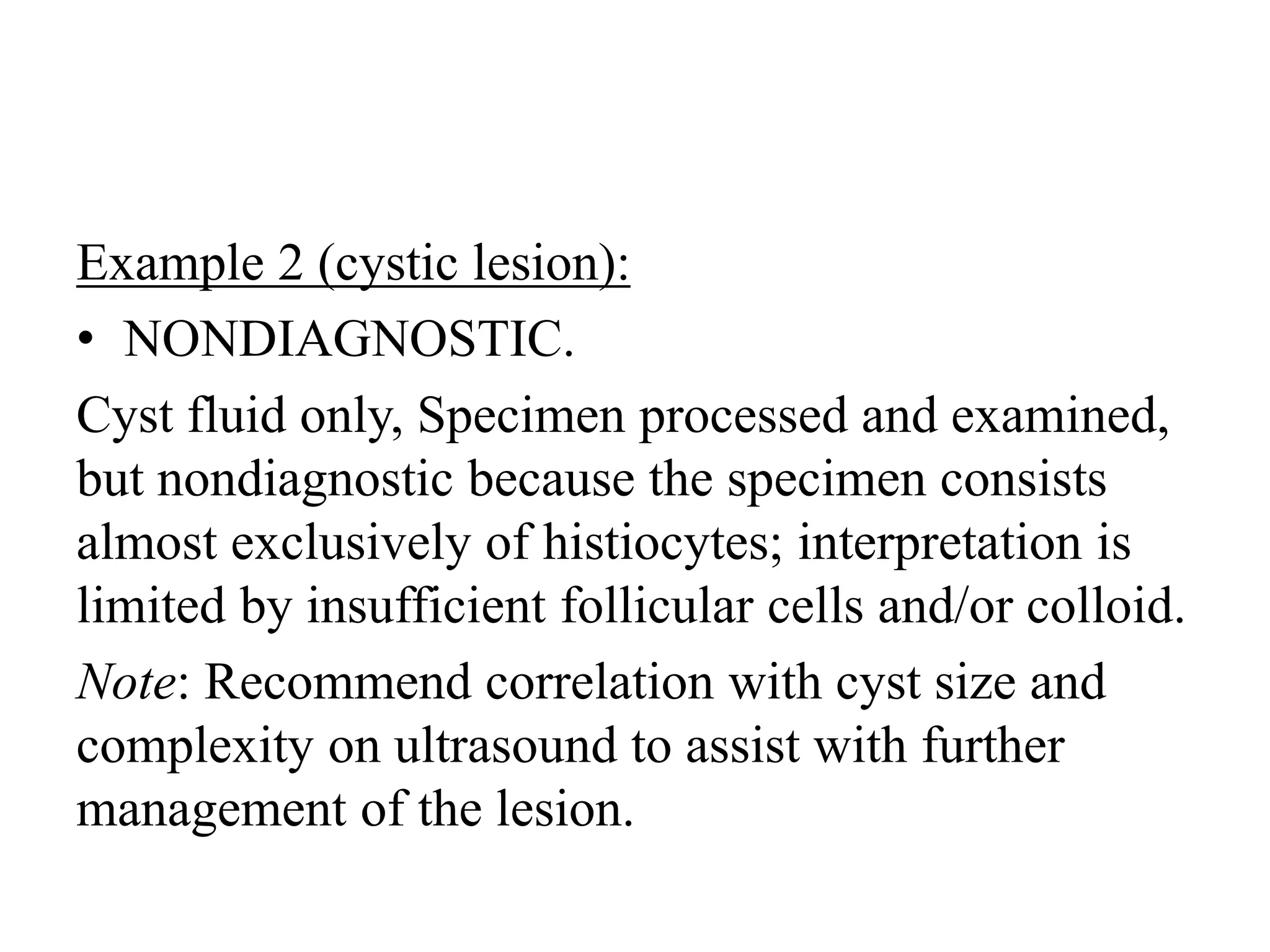The bethesda system for reporting thyroid cytopathology | PPTX