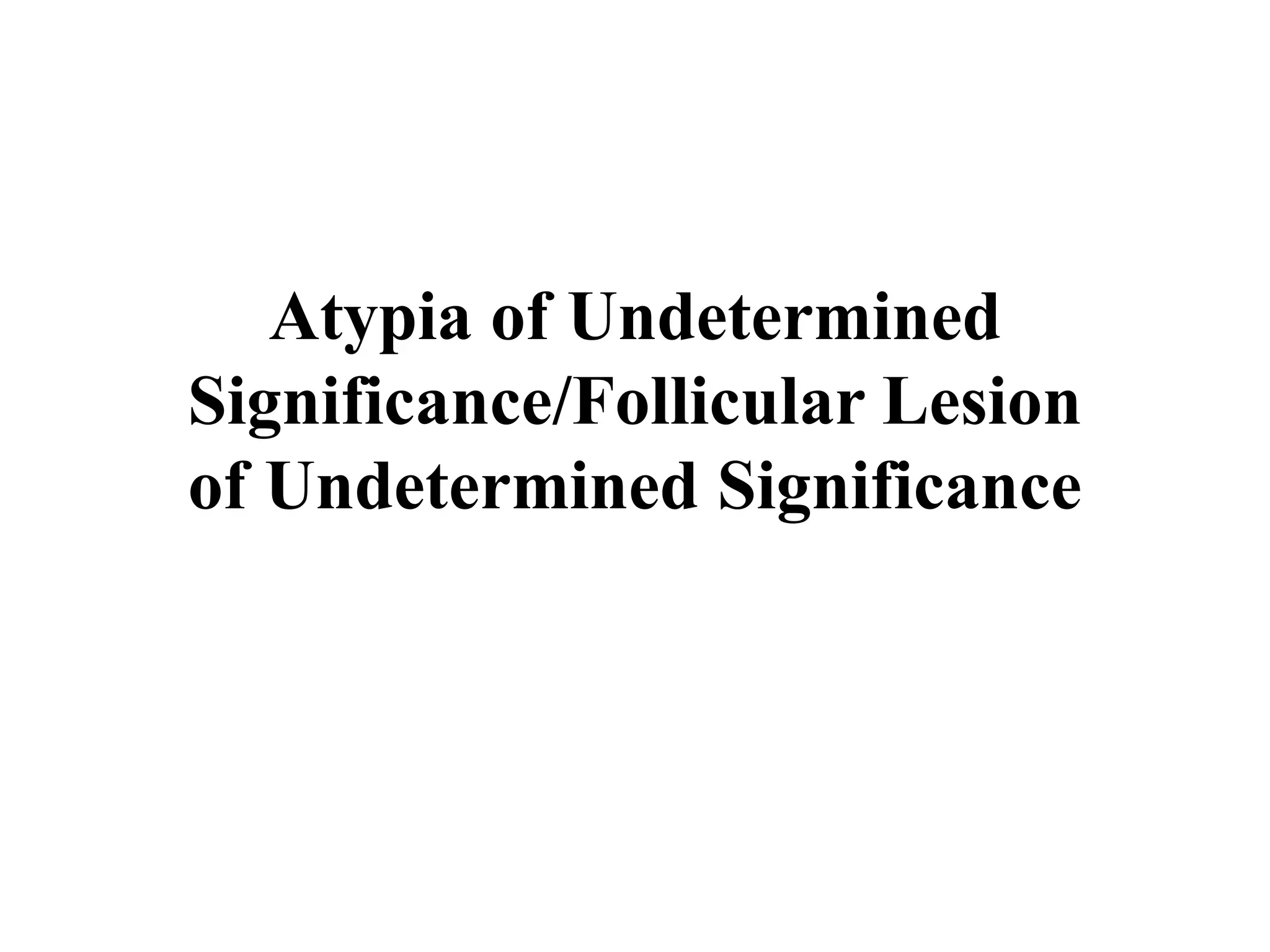 The bethesda system for reporting thyroid cytopathology | PPTX
