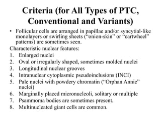 The bethesda system for reporting thyroid cytopathology | PPTX