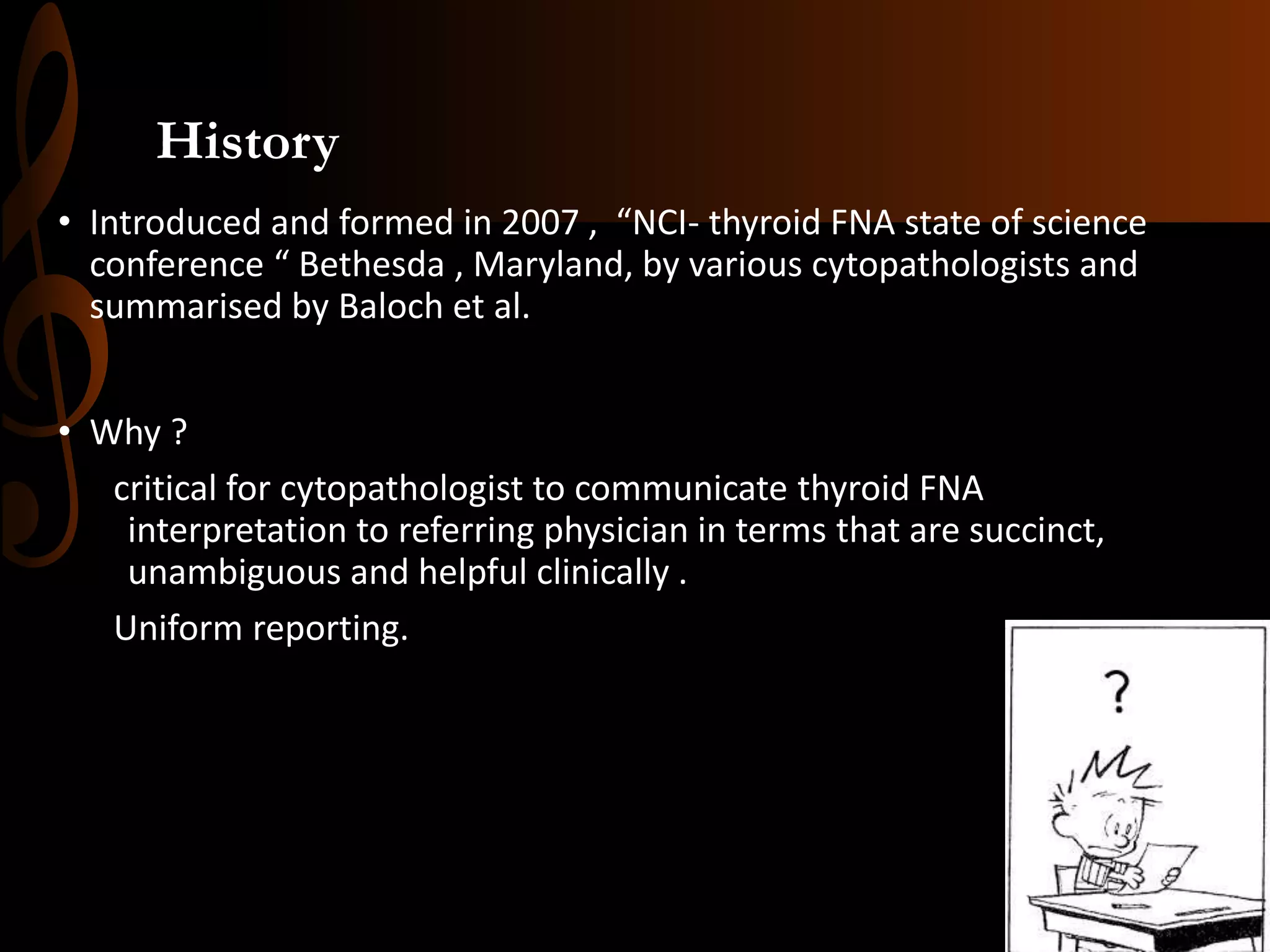The bethesda system for reporting thyroid cytopathology | PPTX