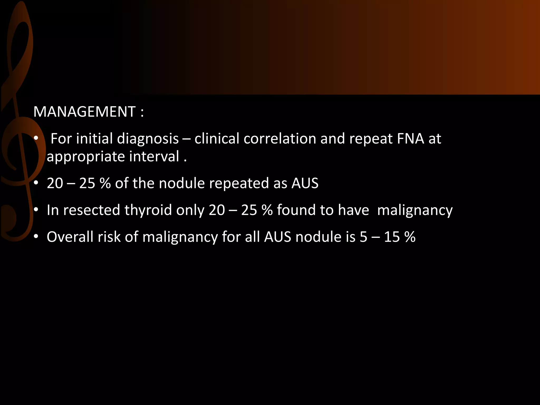The bethesda system for reporting thyroid cytopathology | PPTX