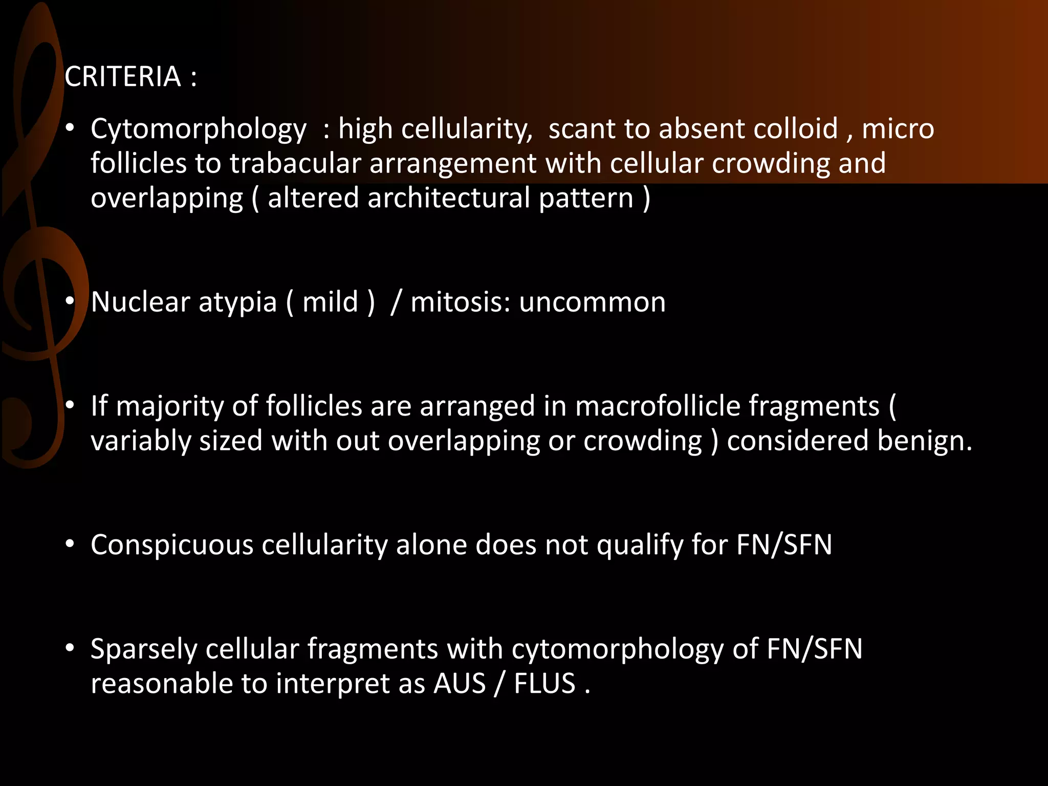 The bethesda system for reporting thyroid cytopathology | PPTX
