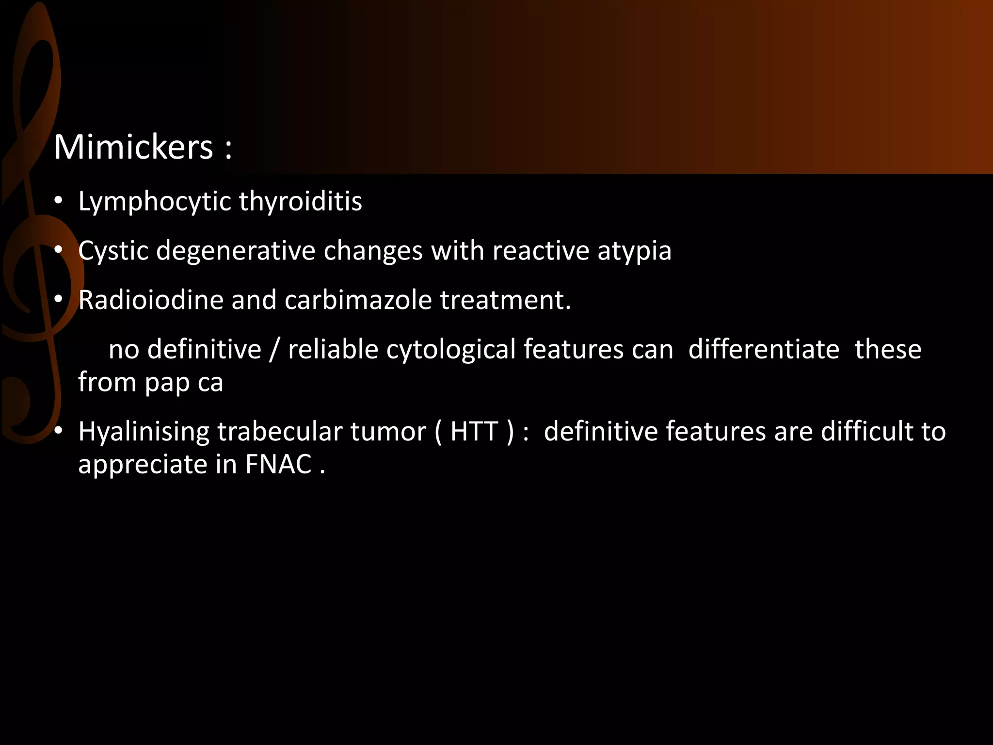 The bethesda system for reporting thyroid cytopathology | PPTX