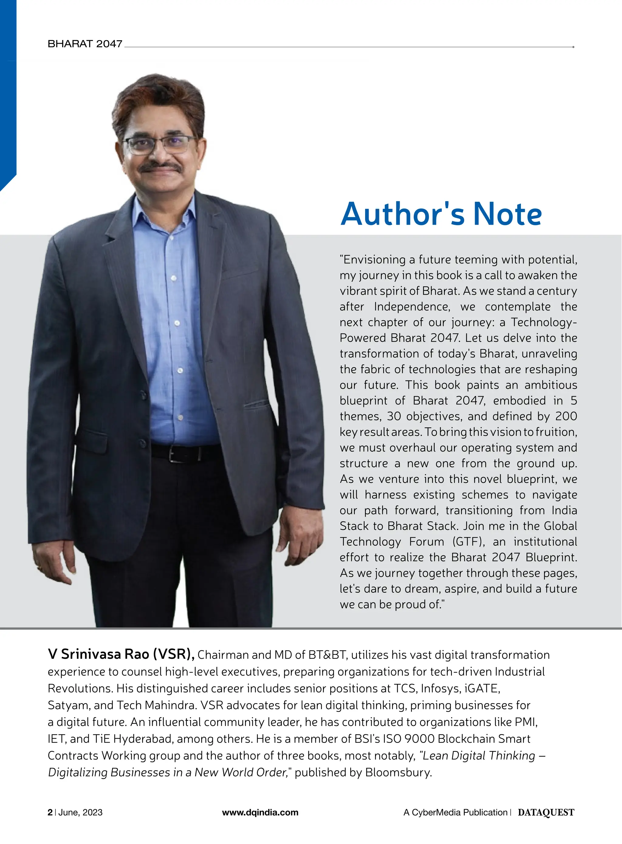 Bharat 2047 Vision Powered by Technologies | PDF