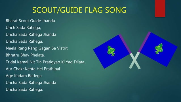 The bharat scouts & guides