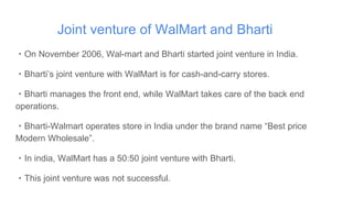The Bharti -Walmart Breakup | PPTX