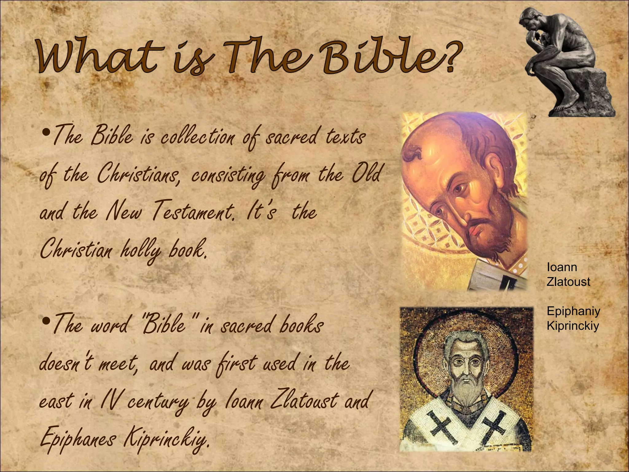 The bible | PPT | Christianity | Religion & Spirituality